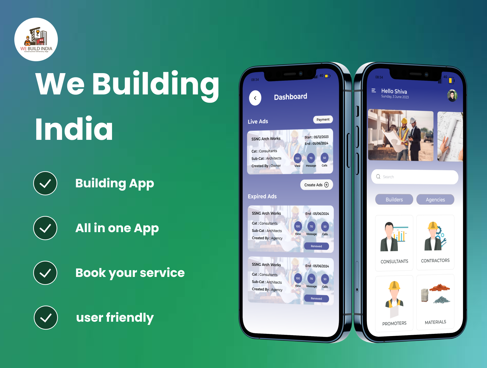 We Building India – Amrithaa Portfolio