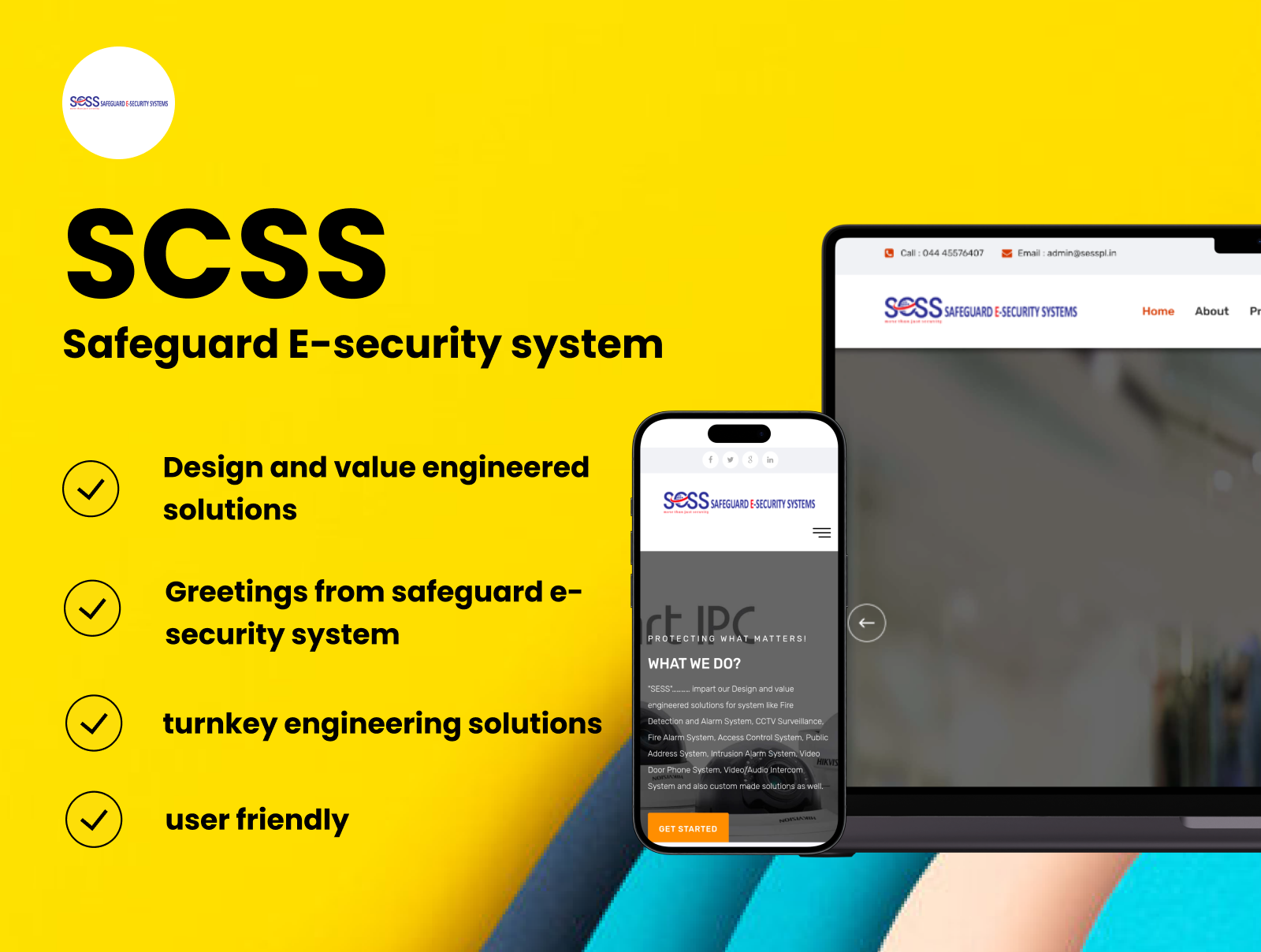 SCSS Safeguard E-security system – Amrithaa Portfolio