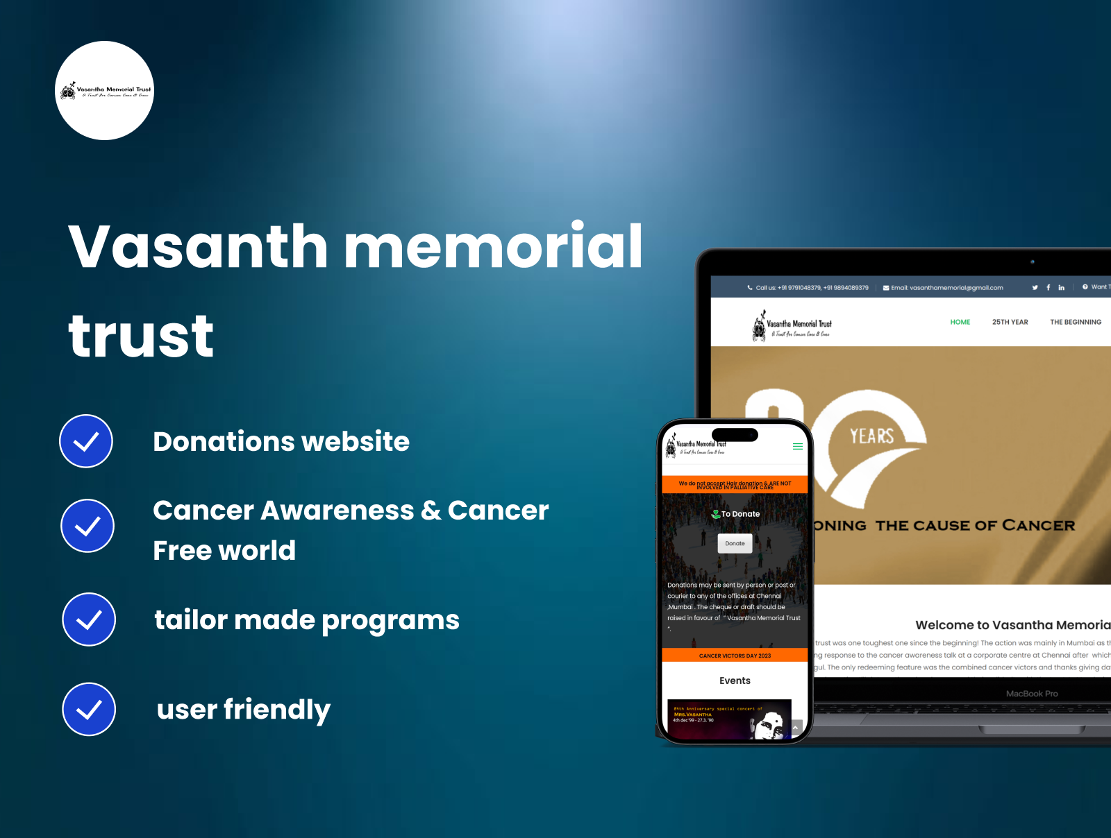 Vasanth memorial trust – Amrithaa Portfolio