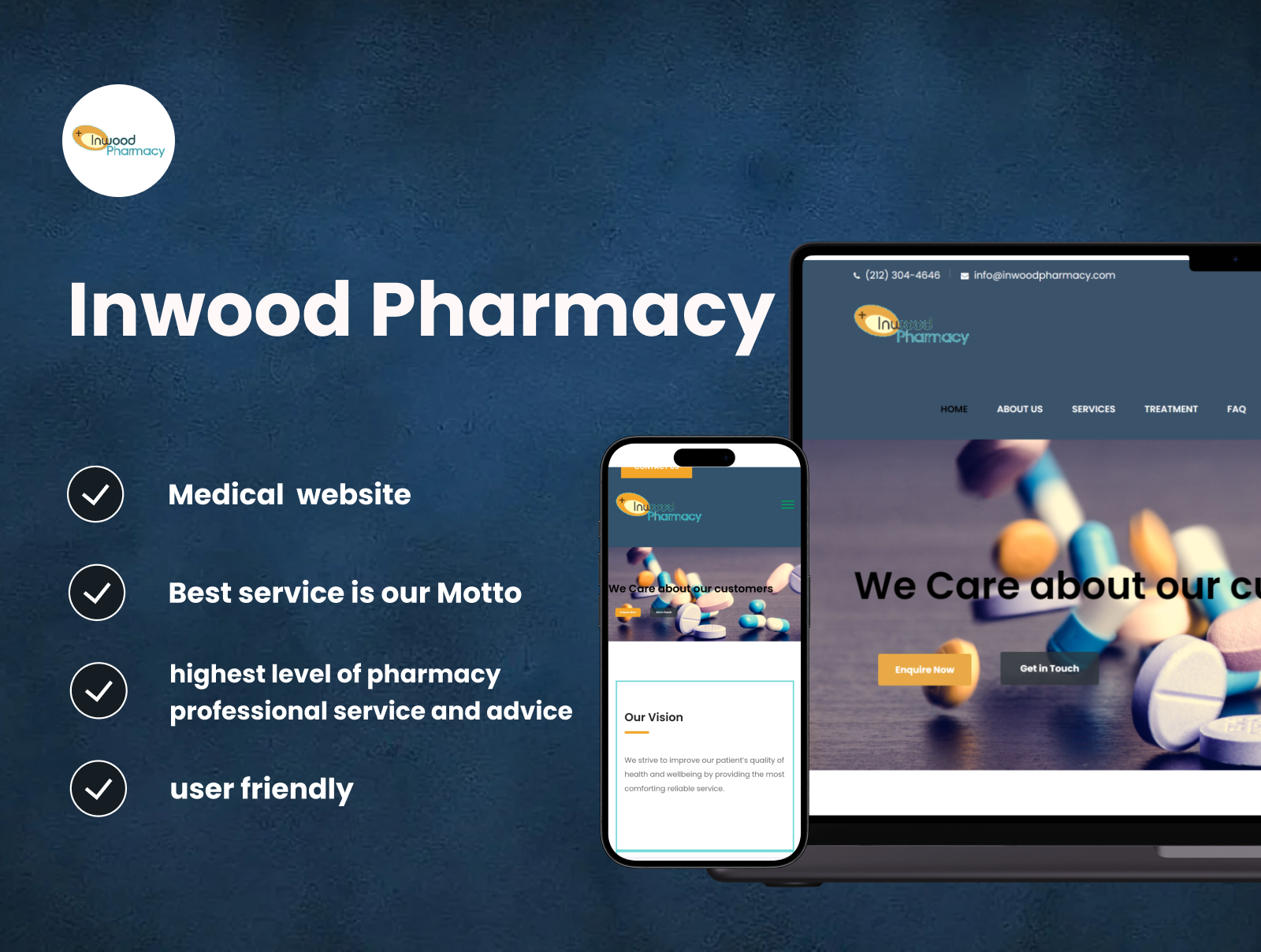 Inwood Pharmacy – Amrithaa Portfolio
