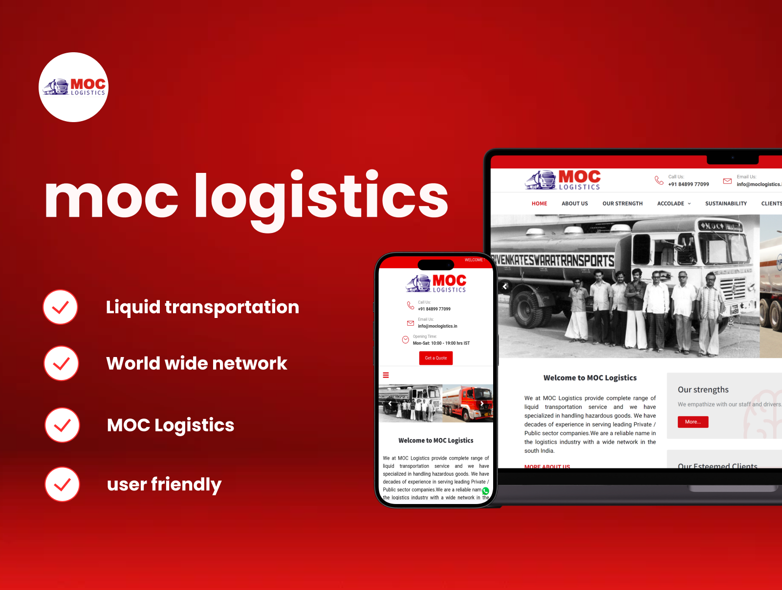 MOC logistics – Amrithaa Portfolio